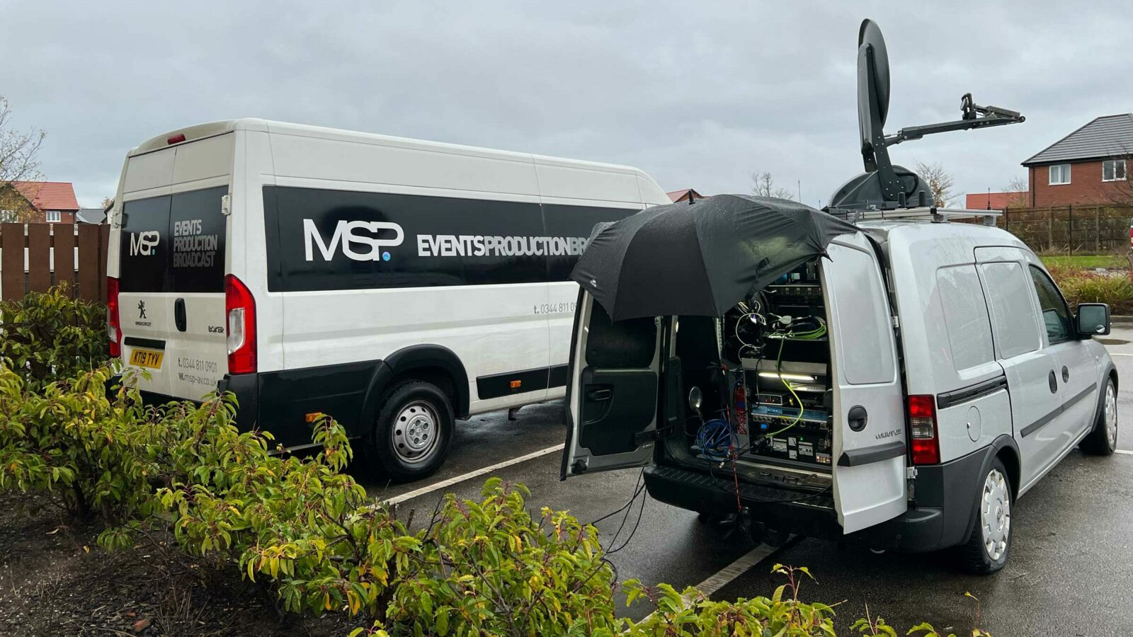 Outside broadcasting - MSP - in any event